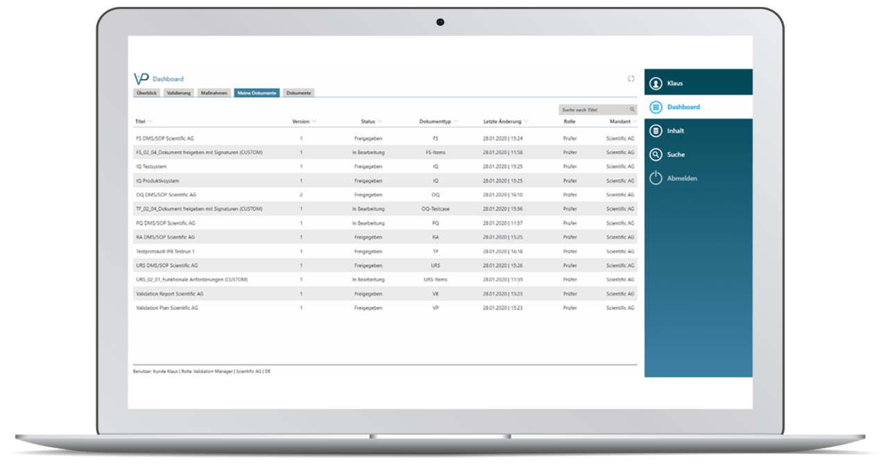 VxP | Validation platform for Life Sciences (GxP) – Keyfacts